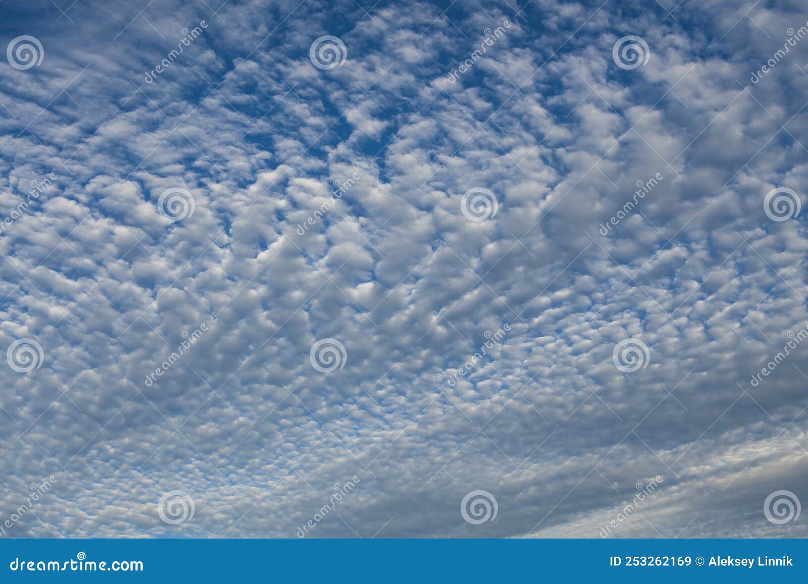 Cirrus and Layered Clouds in the Sky Stock Image - Image of abstract ...