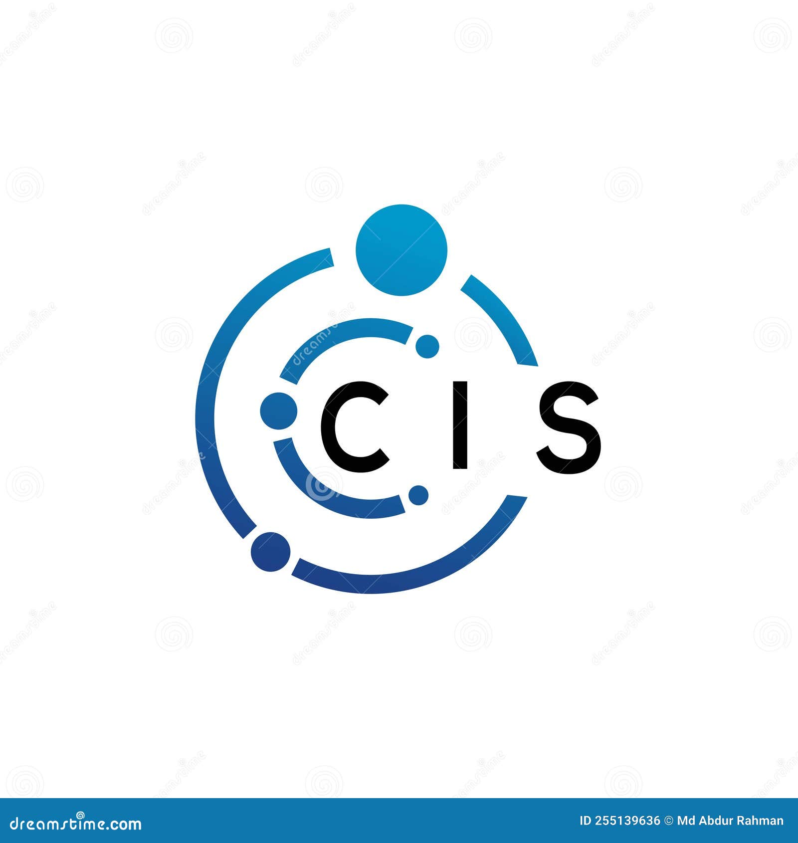 CIS Letter Logo Design on White Background. CIS Creative Initials ...
