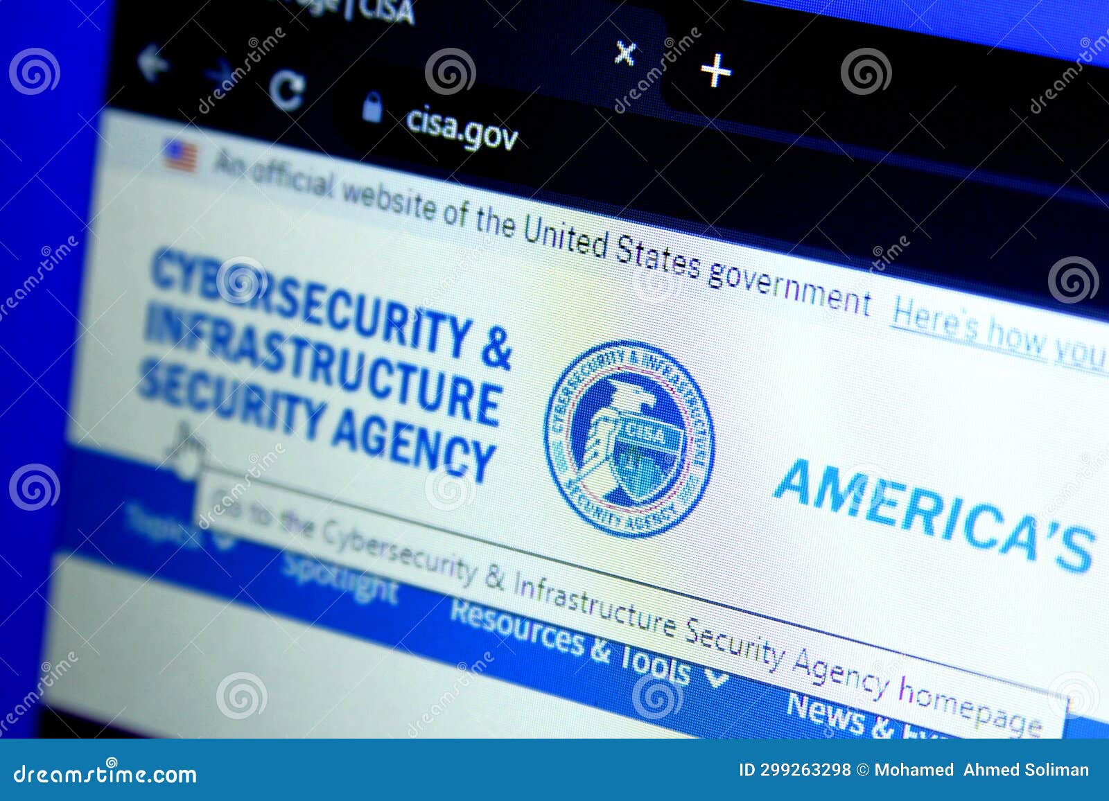 CISA, Cybersecurity and Infrastructure Security Agency Editorial Stock ...