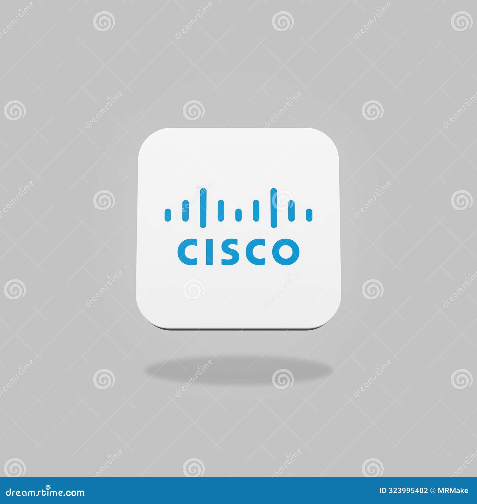 Cisco App Icon on Flat Gray Background Editorial Photography ...