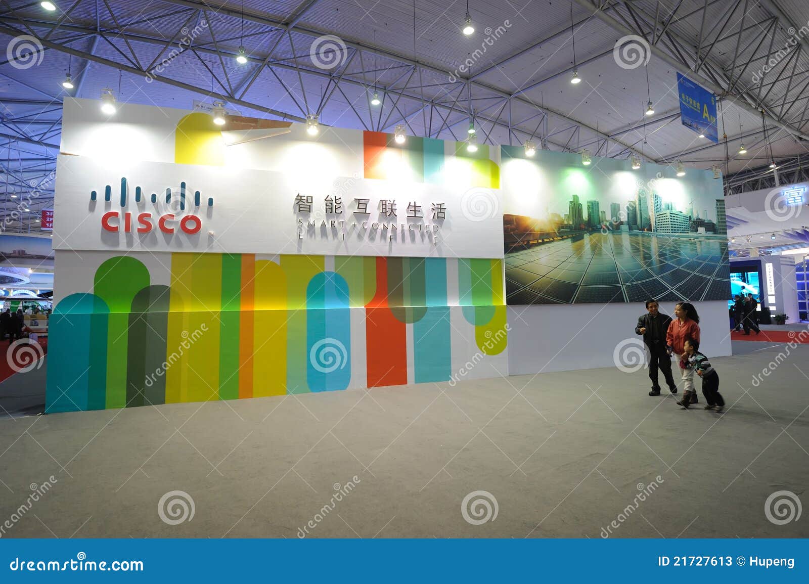 Cisco booth editorial stock photo. Image of electronic - 21727613