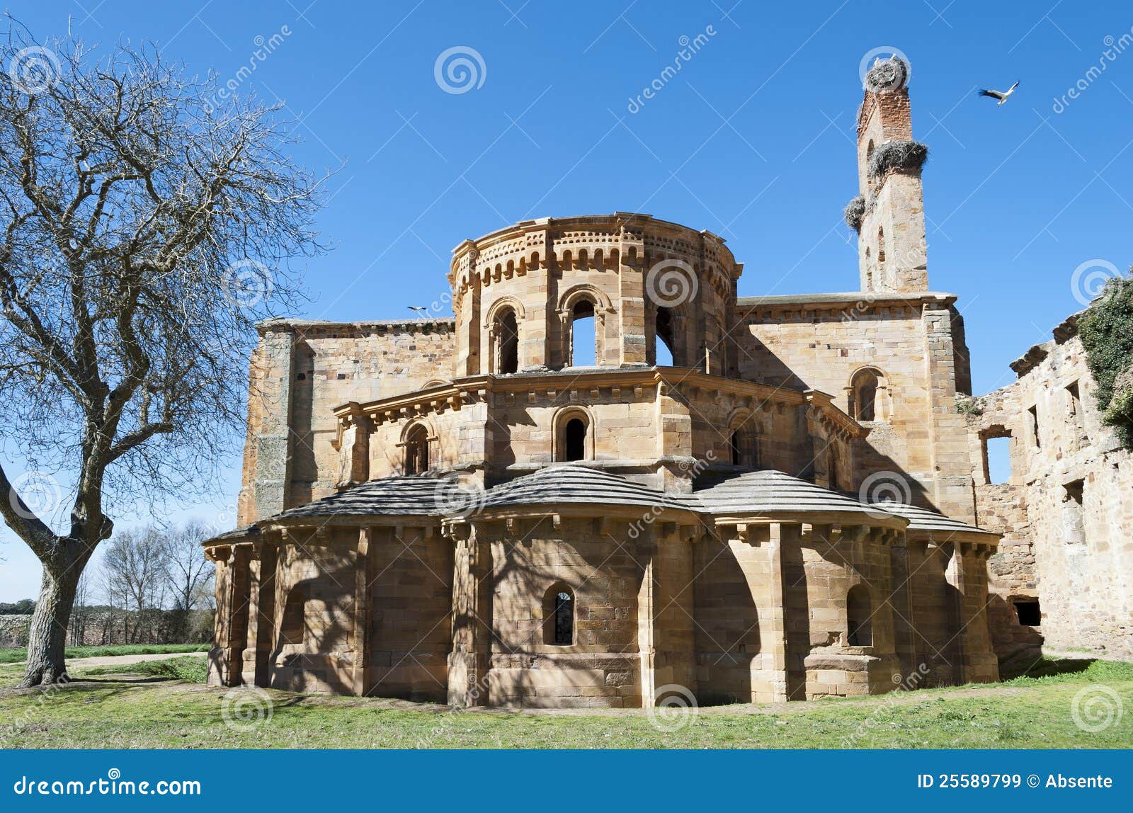 Cistercian monastery stock image. Image of zamora, christianity - 25589799