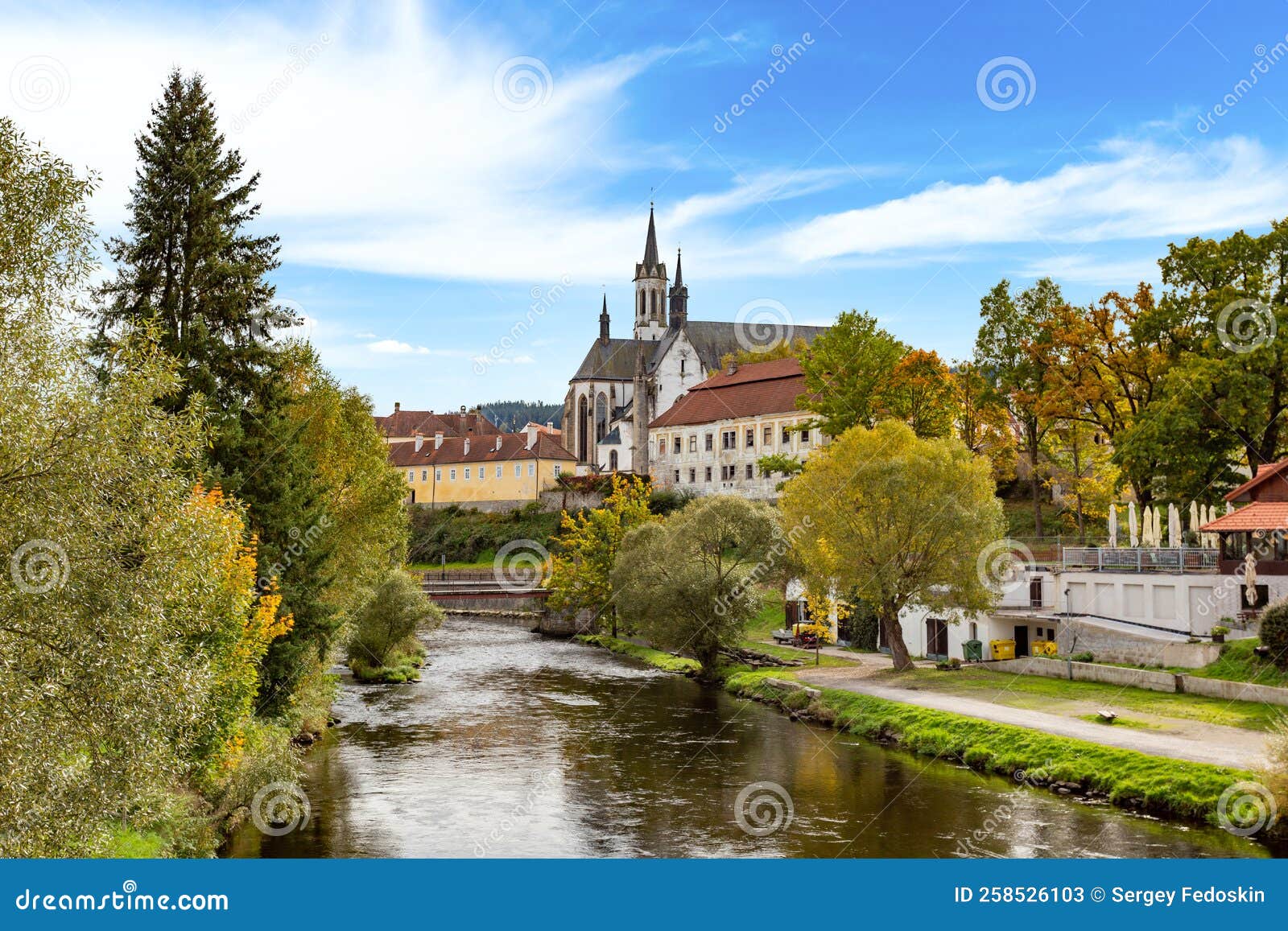 Cistercian Monastery Vyssi Brod. Czech Republic Stock Image - Image of ...