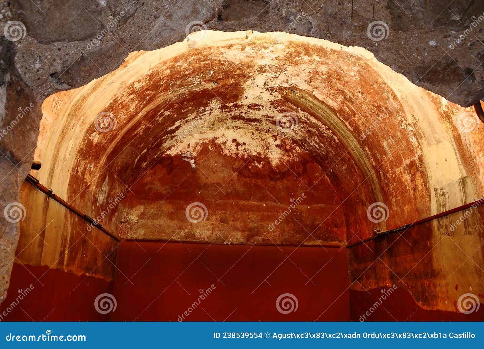 Cistern of the Castle of Consuegra, Segovia. Stock Photo - Image of ...