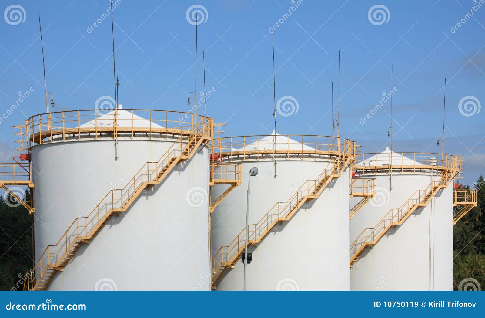 Cisterns stock image. Image of station, objects, large - 10750119