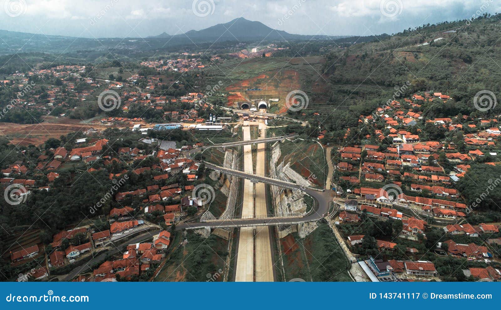 Cisumdawu Highway Street Tunnel in Indonesia Stock Image - Image of ...