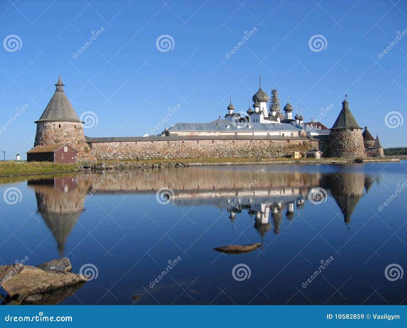 Citadel stock image. Image of tower, church, boat, cloister - 10582859