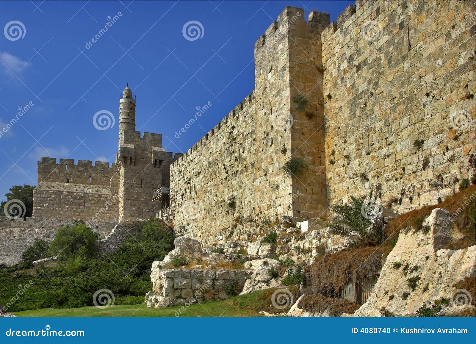 Citadel. stock photo. Image of judaism, fortified, history - 4080740