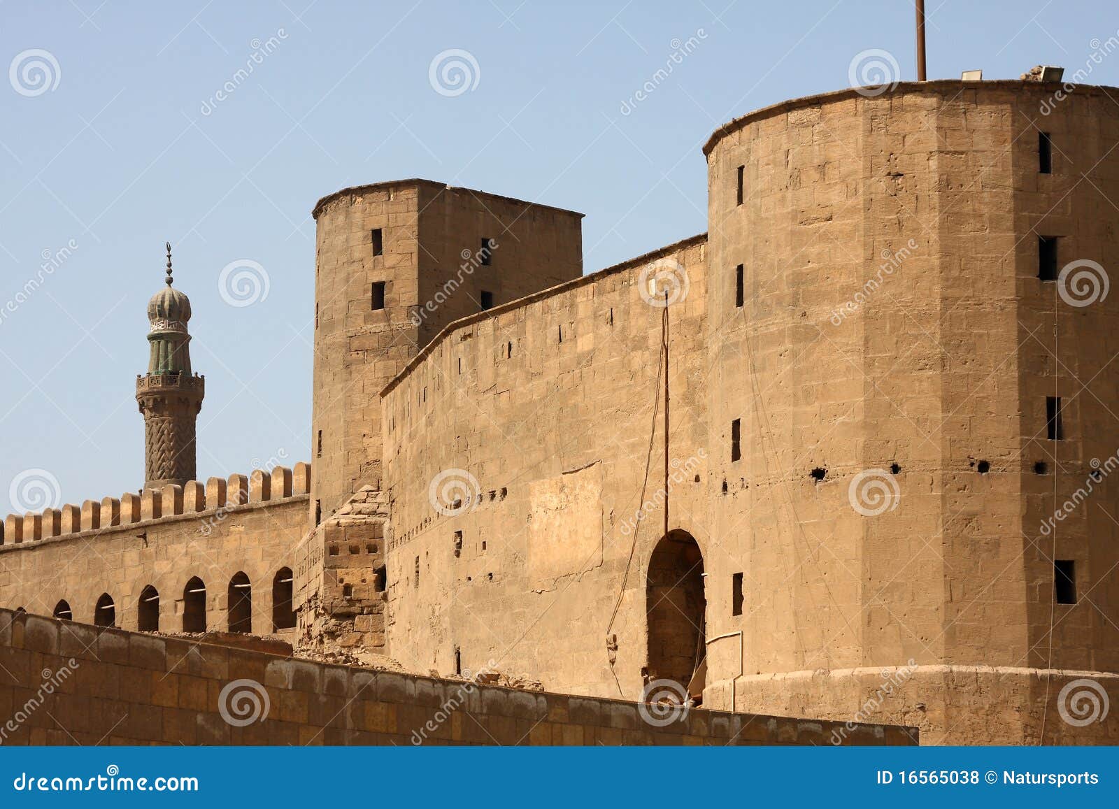 Citadel, Cairo, Egypt stock photo. Image of citadel, egypt - 16565038