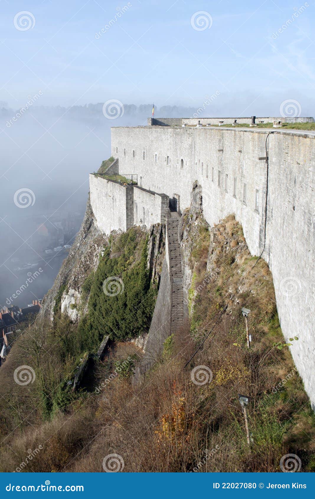 Citadel Dinant stock photo. Image of fortress, castles - 22027080