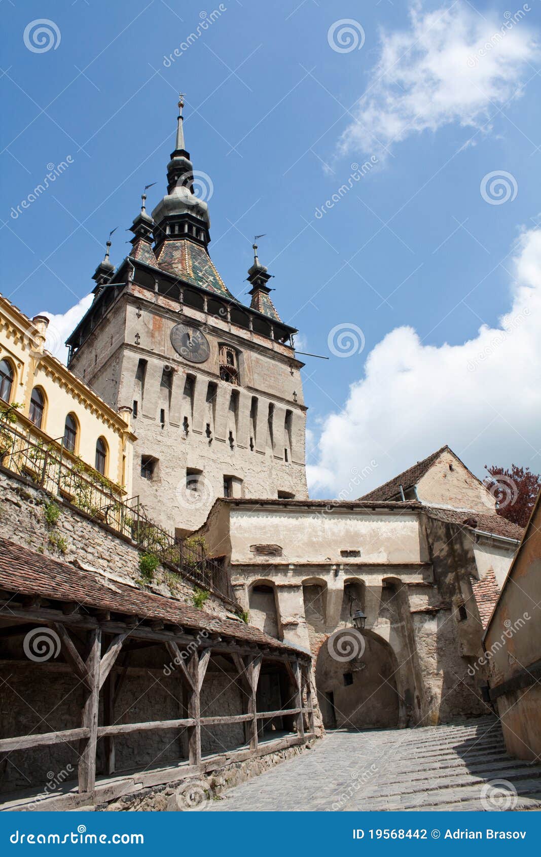 Citadel medieval tower stock photo. Image of antic, citadel - 19568442