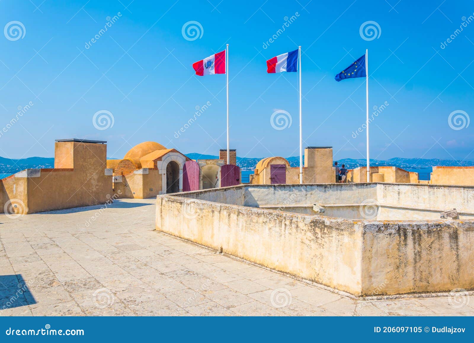 Citadel of Saint Tropez, France Stock Image - Image of citadelle ...