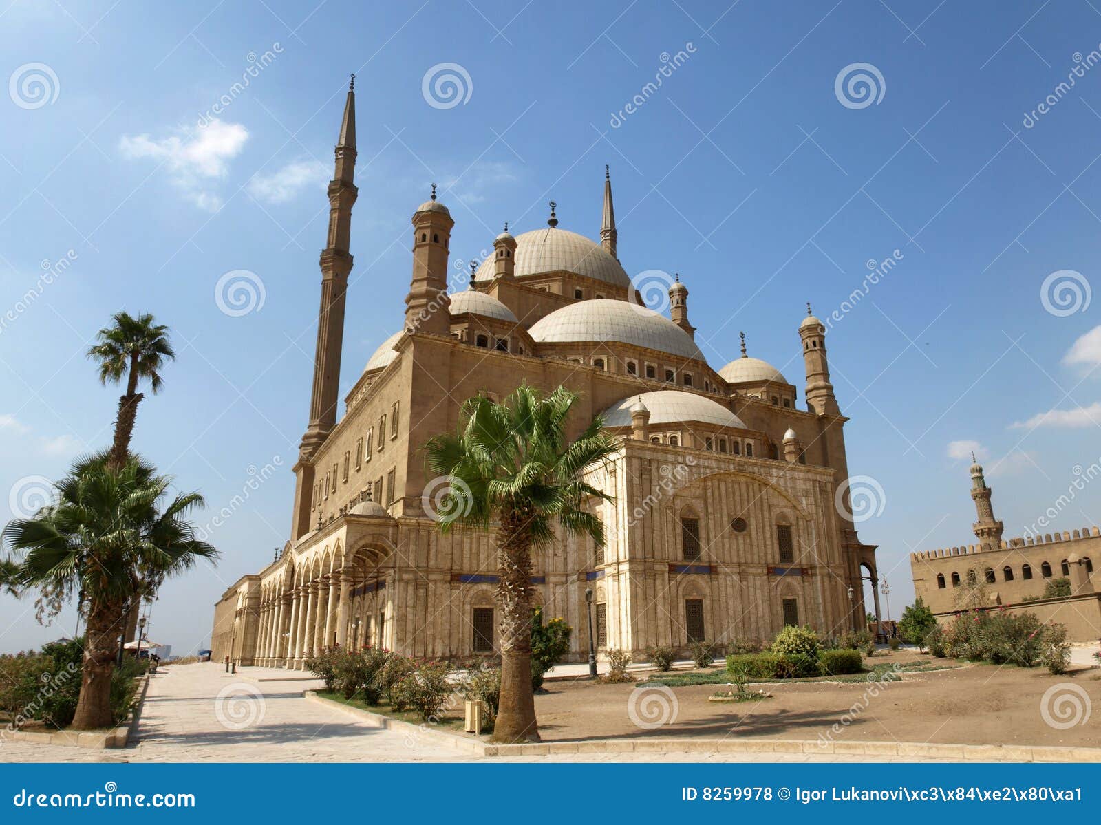 The Citadel of Saladin stock photo. Image of historical - 8259978
