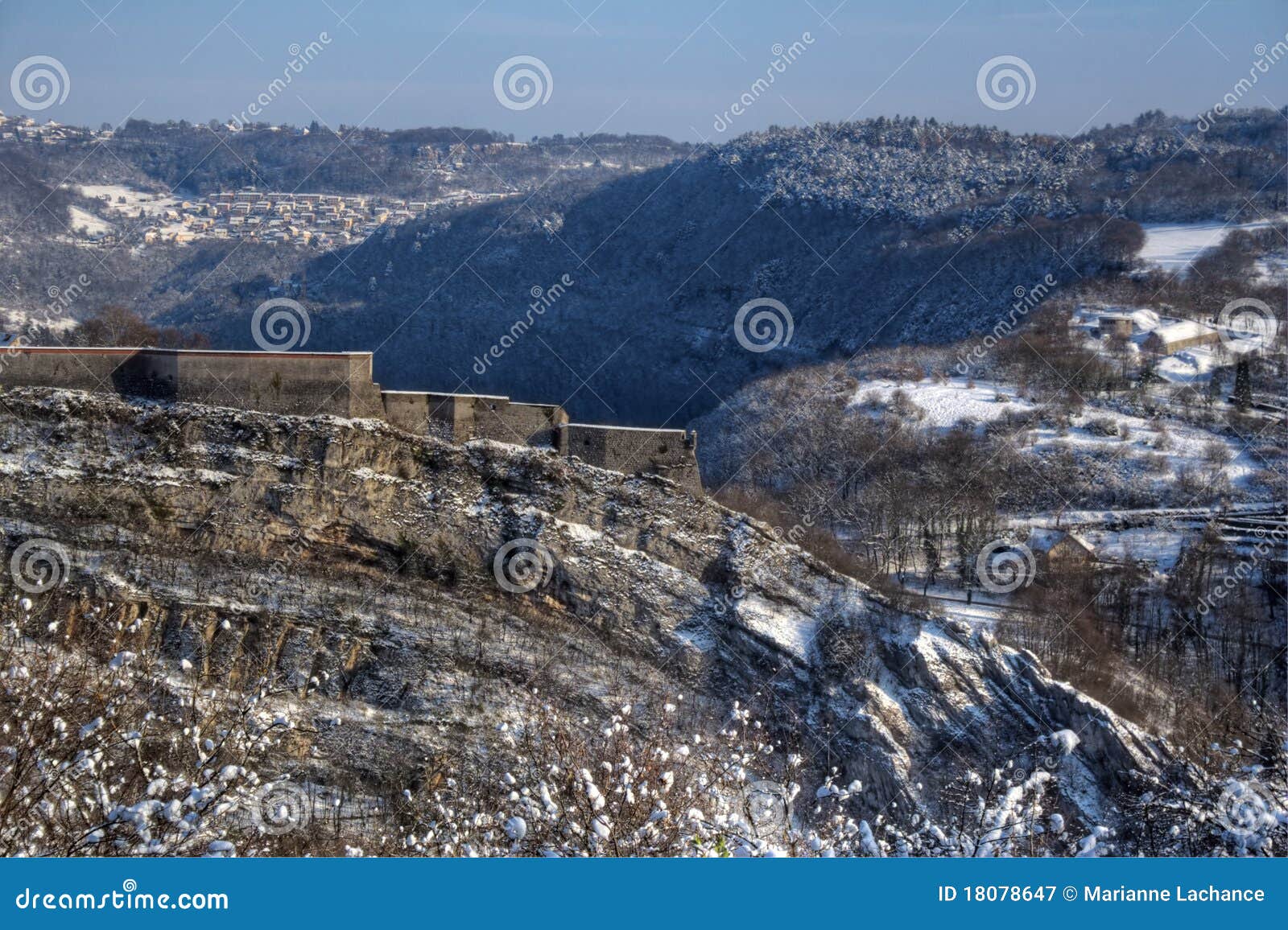 Citadelle of Besancon stock image. Image of ancient, architecture ...