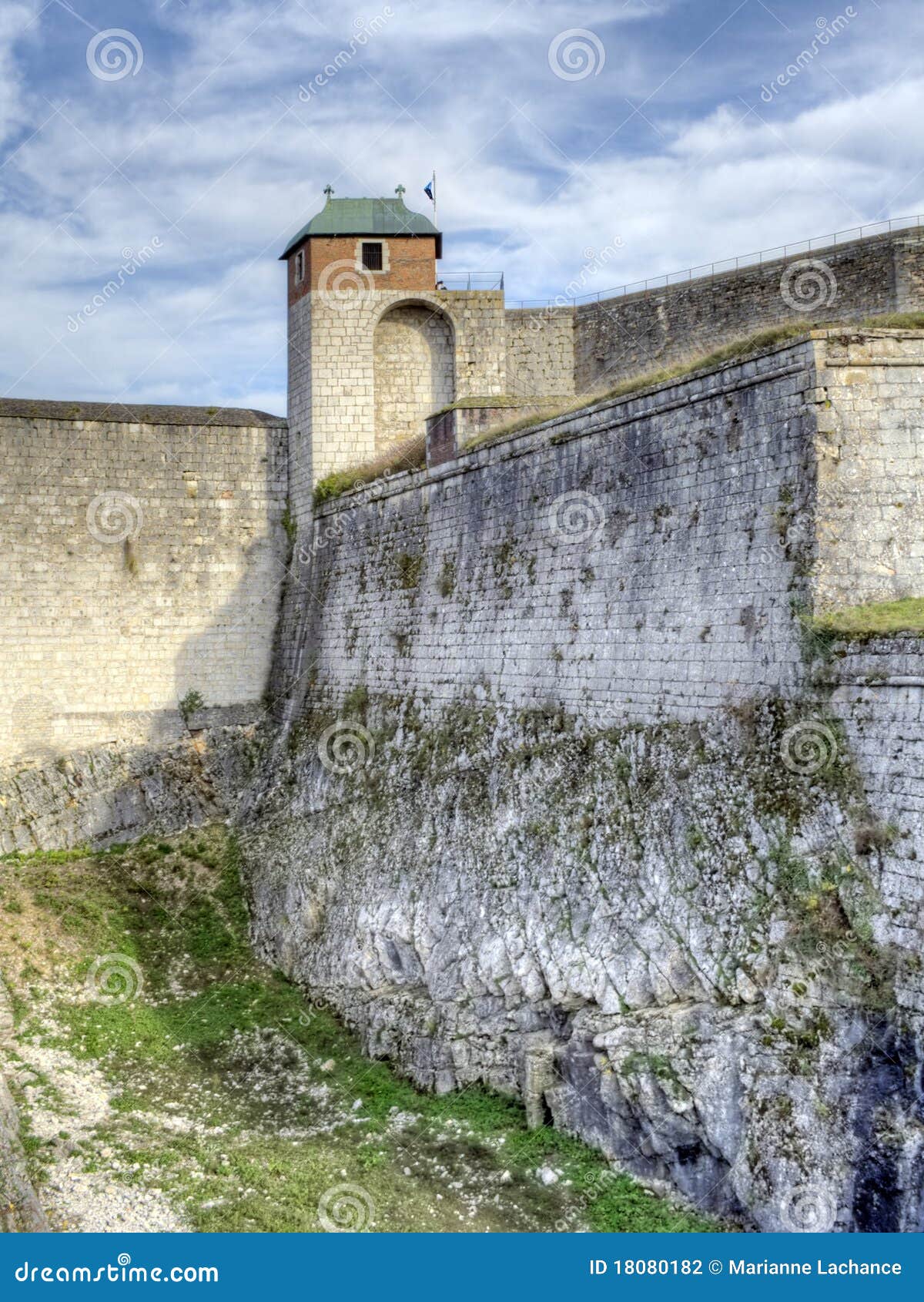 Citadelle of Besancon stock photo. Image of tourism, fortress - 18080182