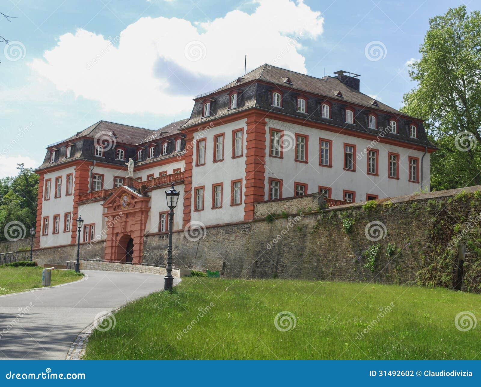 Citadelle de Mayence photo stock. Image du européen, architectural ...