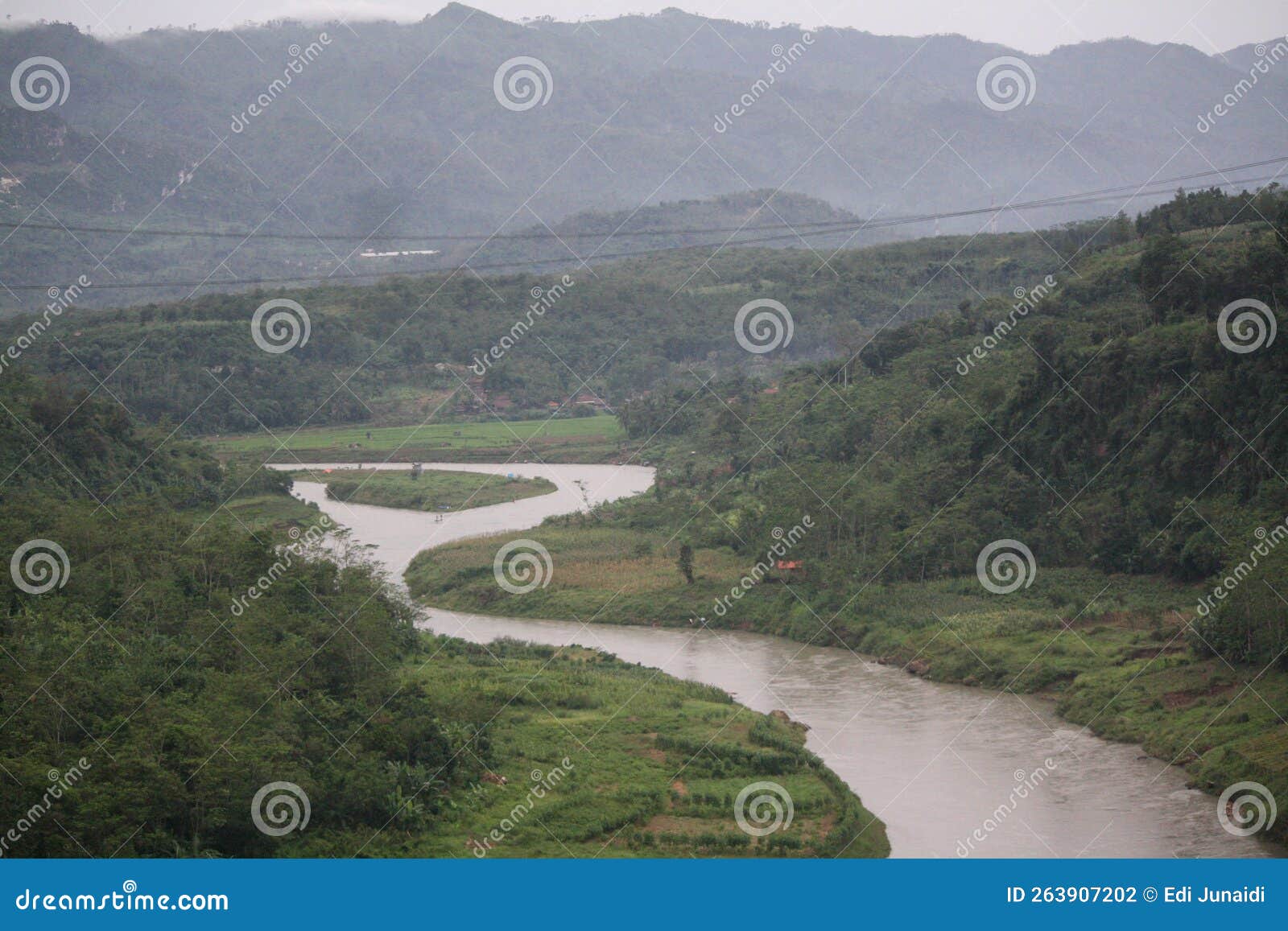 Citarum river stock photo. Image of cianjur, located - 263907202