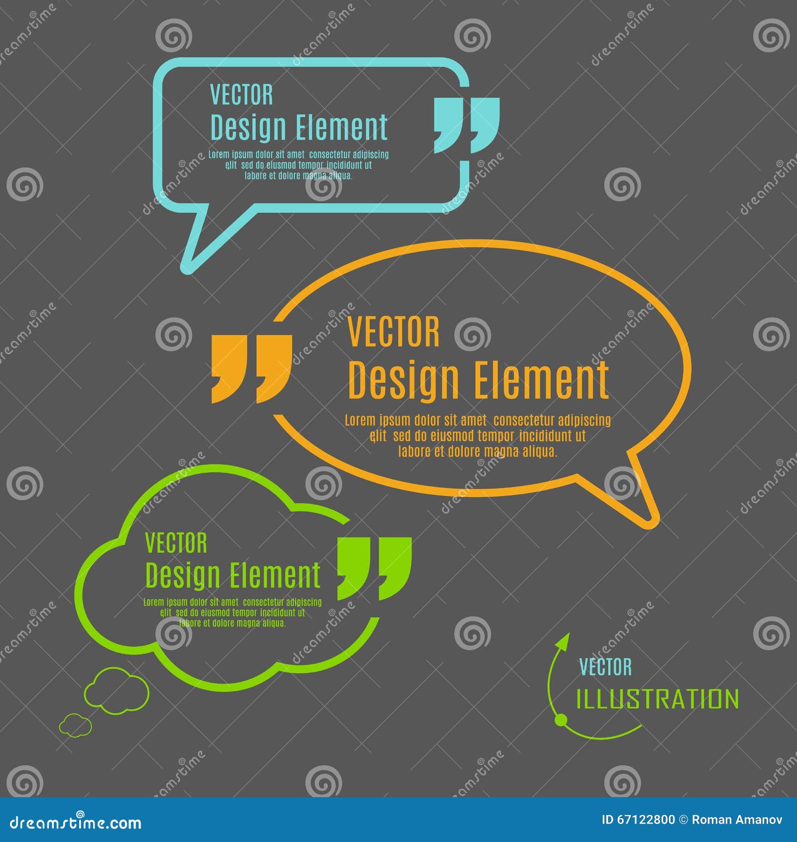 Citation Mark Speech Bubble Icône De Signe De Citation Illustration ...