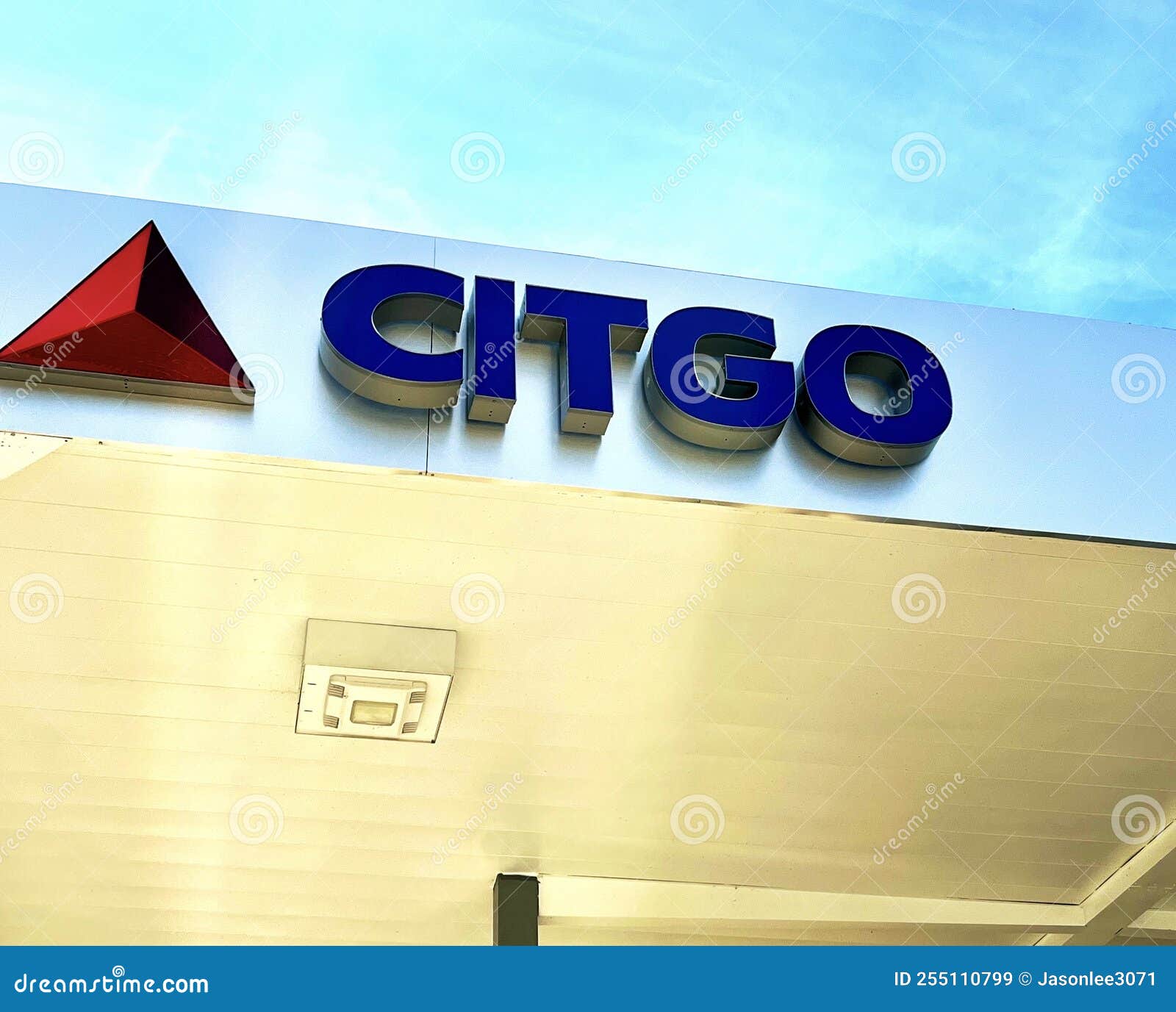 CITGO sign editorial stock image. Image of name, citgo - 255110799