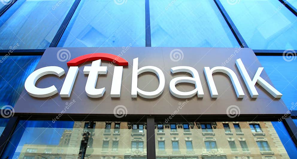 Citibank editorial photography. Image of entrance, services - 20494657