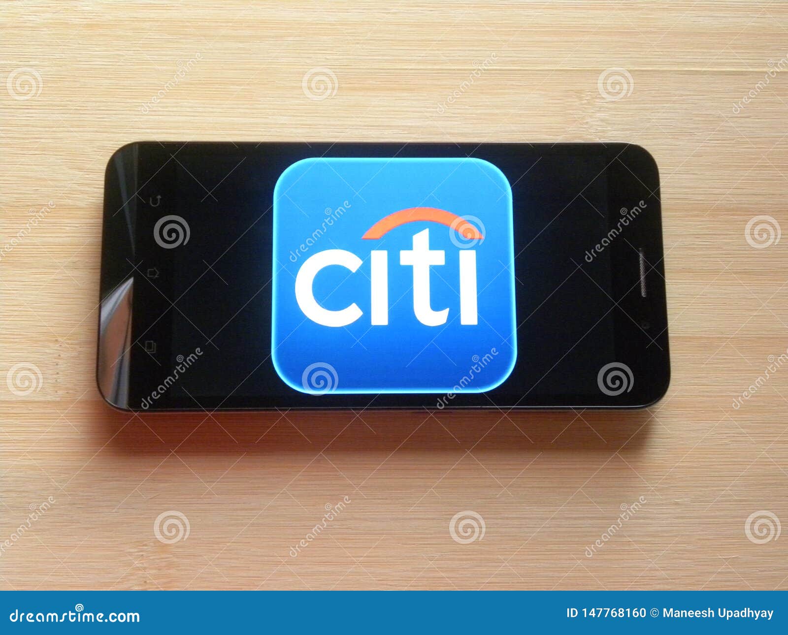 Citibank app editorial image. Image of connected, android - 147768160