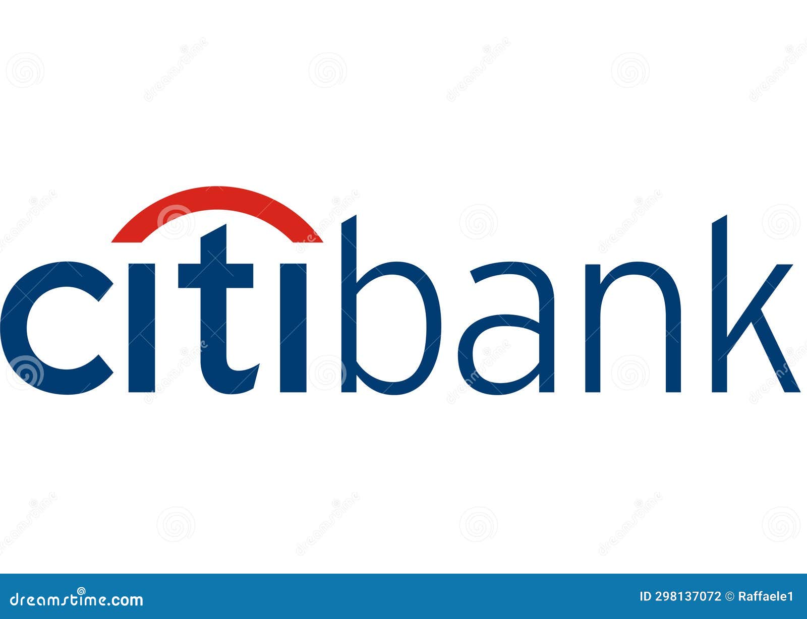 Citibank Logo stock illustration. Illustration of vector - 298137072