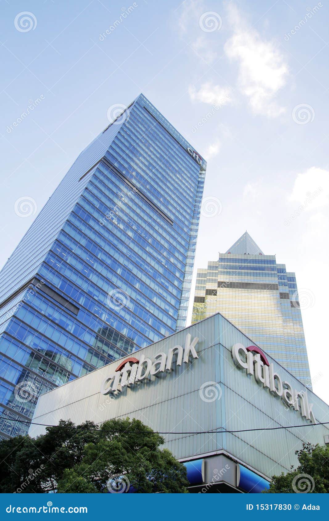 Citibank in Shanghai editorial image. Image of finance - 15317830