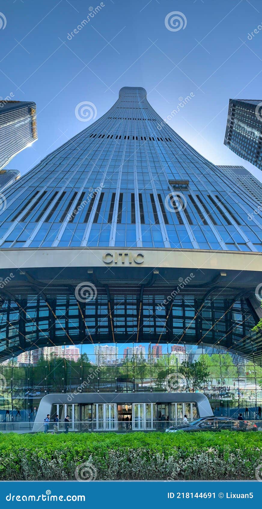 CITIC building in Beijing editorial photo. Image of citic - 218144691