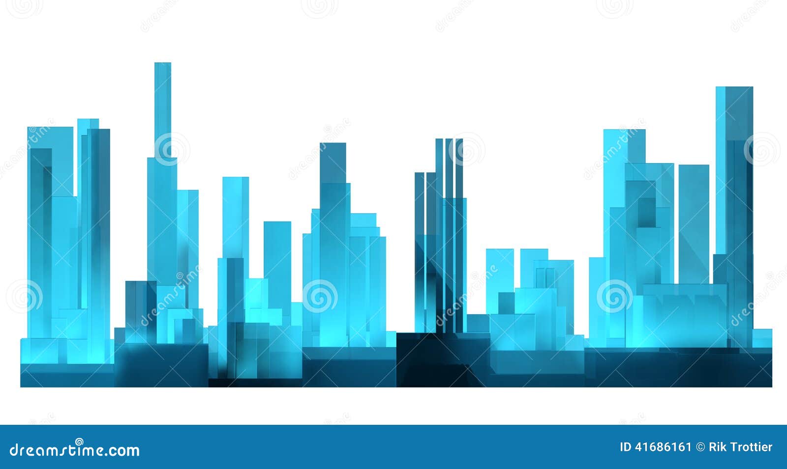 City stock illustration. Illustration of populous, buildings - 41686161