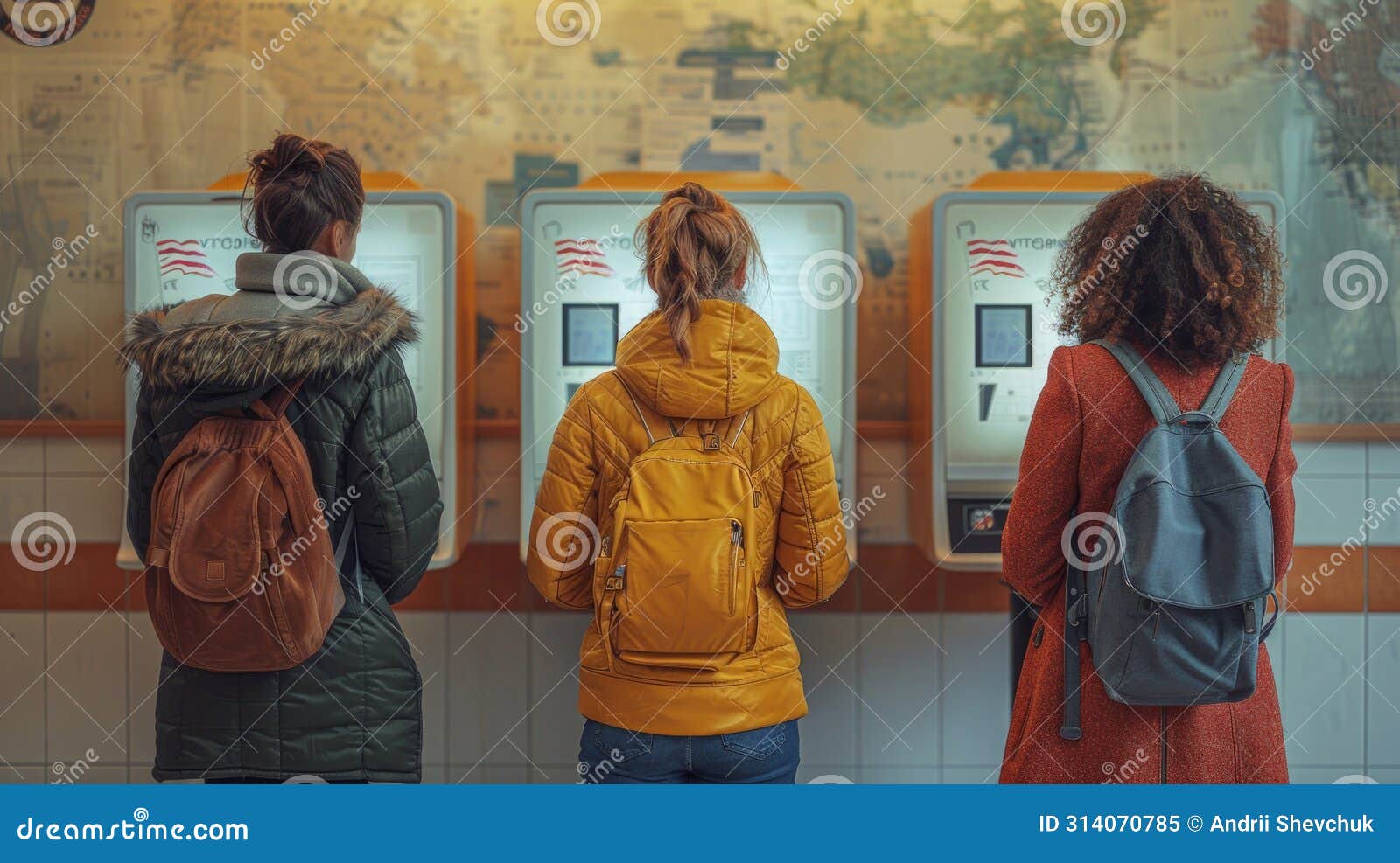 Engaging Citizens Line Icons Collection. Participation, Involvement ...