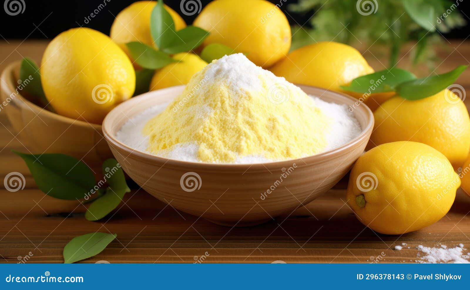 Citric Acid Powder Raw Materials For The Cosmetics And Food Industries Stock Illustration