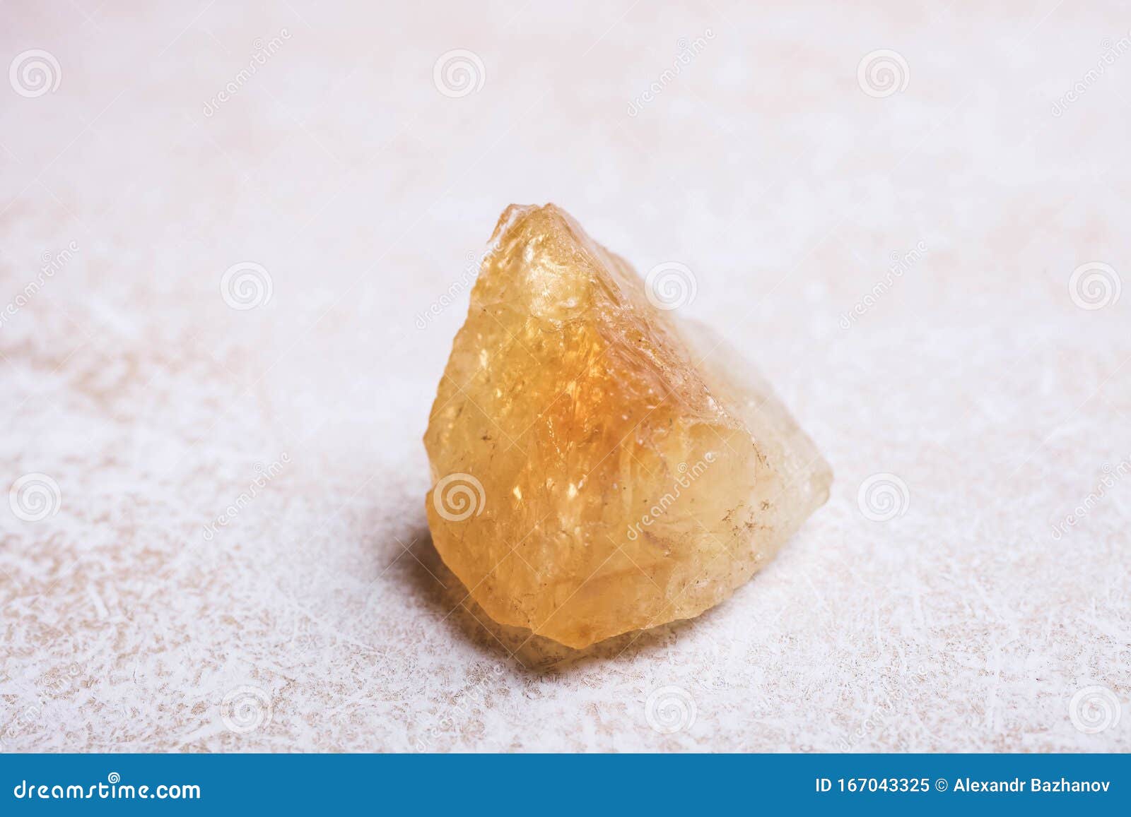 Citrine mineral stone stock image. Image of collectible - 167043325