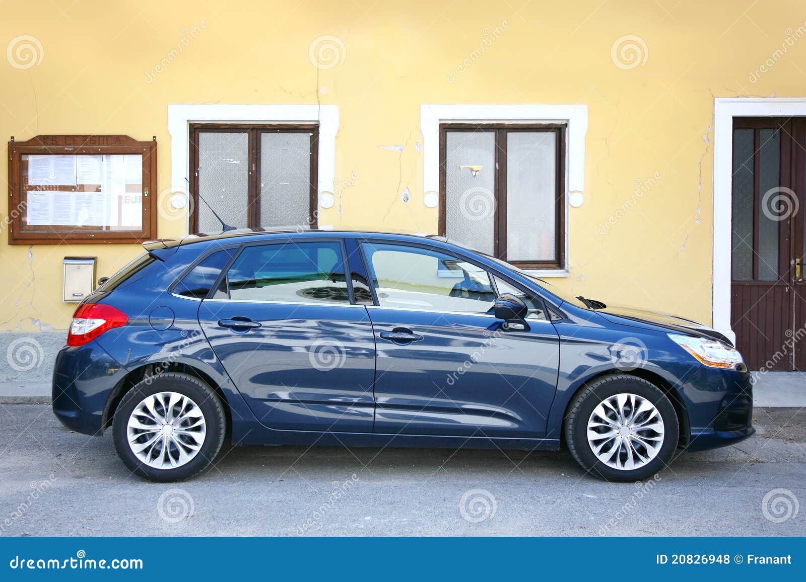 Citroen c4 new stock photo. Image of front, motor, auto - 20826948