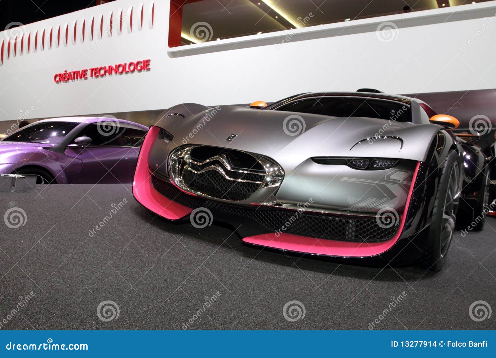 Citroen Survolt - 2010 Geneva Motor Show Editorial Stock Image - Image ...