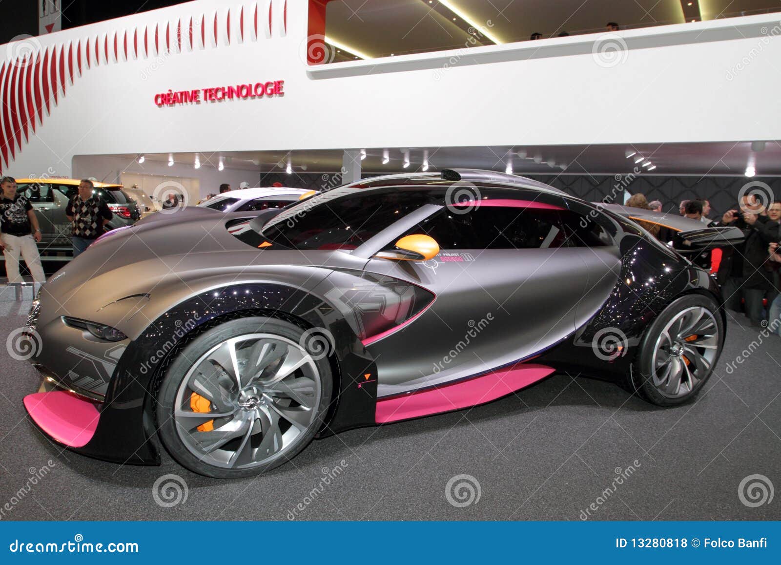 Citroen Survolt - 2010 Geneva Motor Show Editorial Stock Photo - Image ...