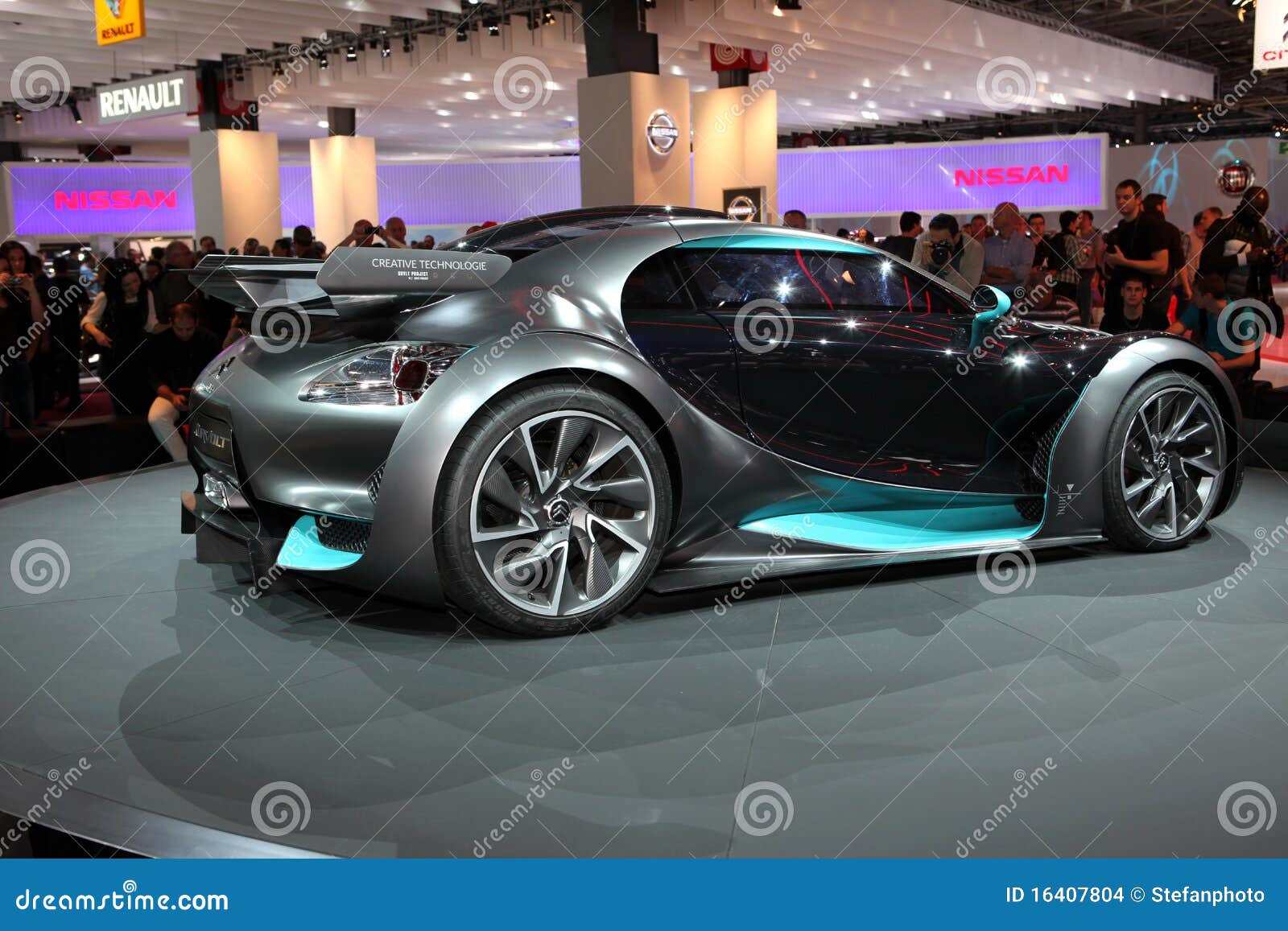 The Citroen Survolt Concept Car Editorial Stock Image - Image of ...