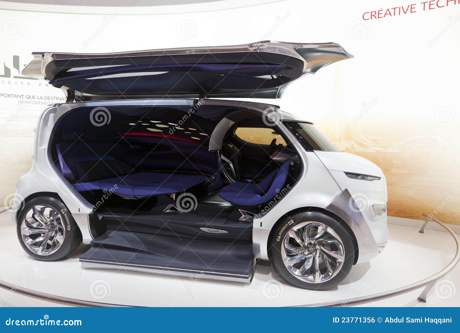 Citroen Tubik Concept car editorial photo. Image of wheels - 23771356