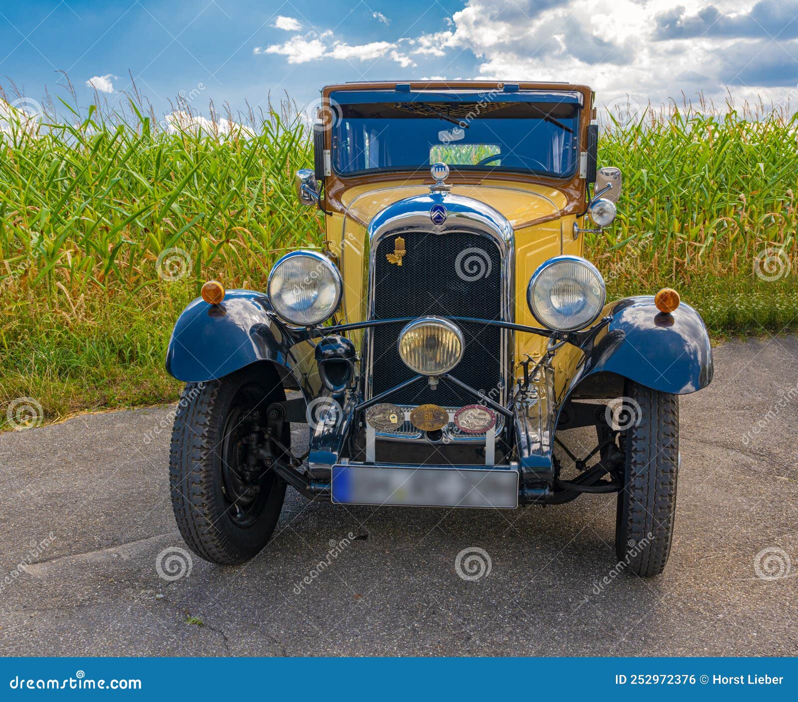 Citroen 2CV, Vintage Cars Exhibited During The Retro Mobile Parade In ...