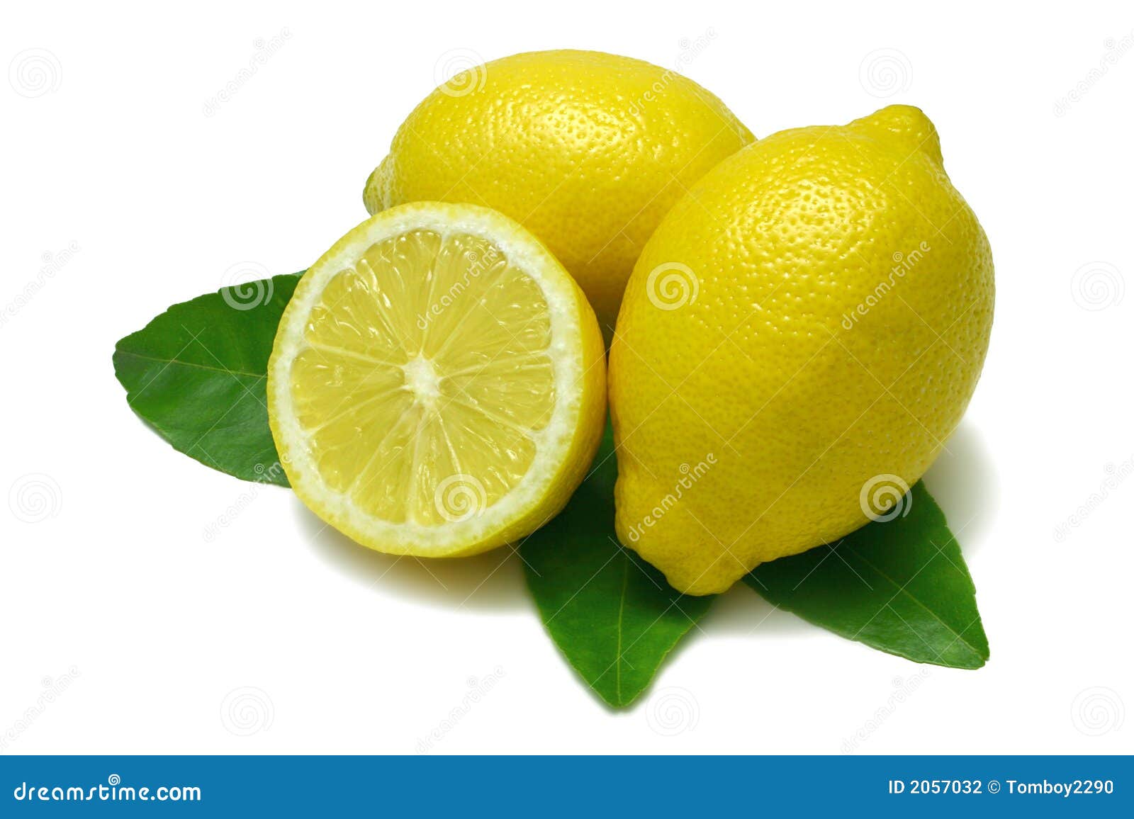 Citroenen stock foto. Image of pittig, blad, voeding, groep - 2057032