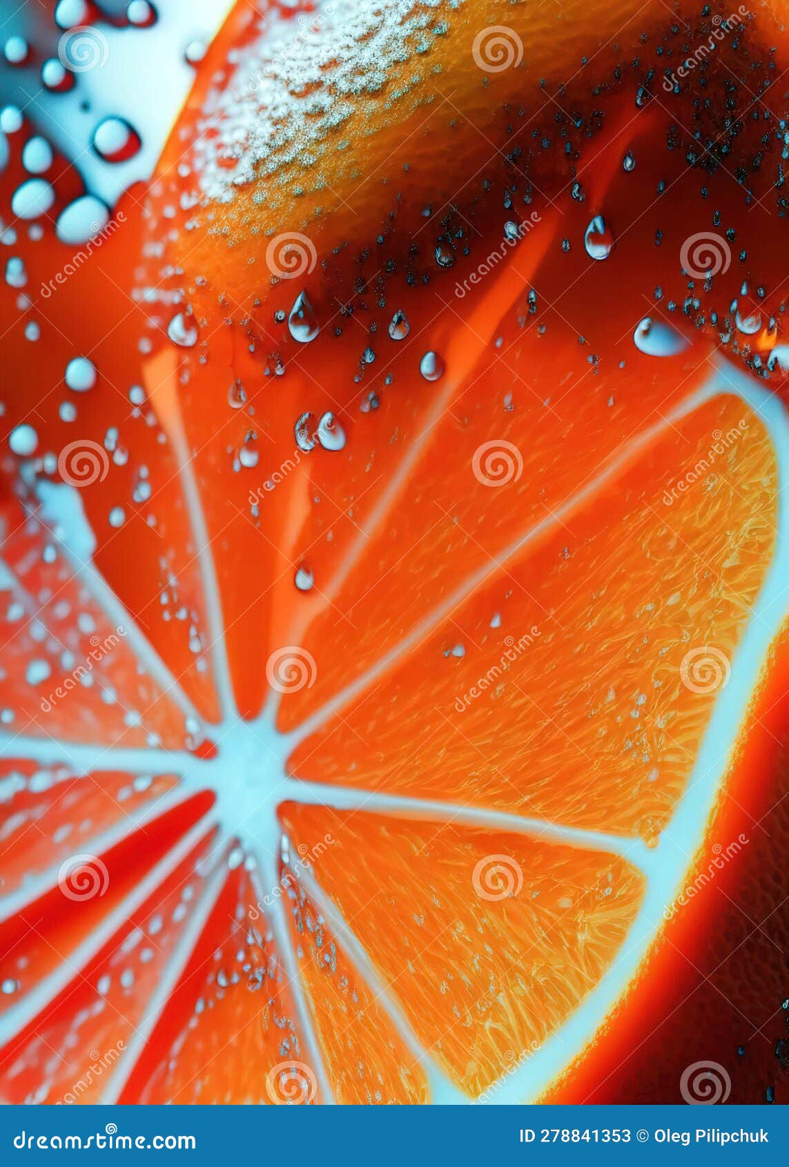 Citrus Abstract Background,Ai Stock Illustration - Illustration of ...