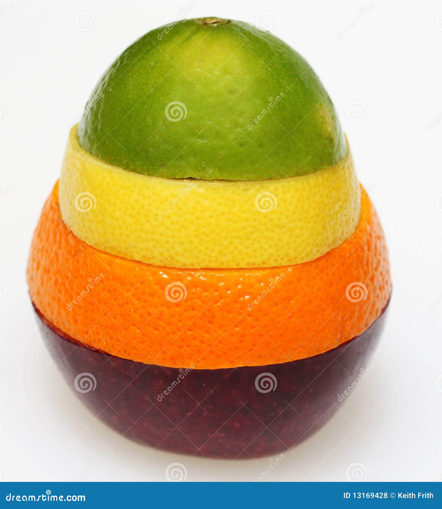 Citrus and Apple Combination Stock Photo - Image of sliced, vitamin ...