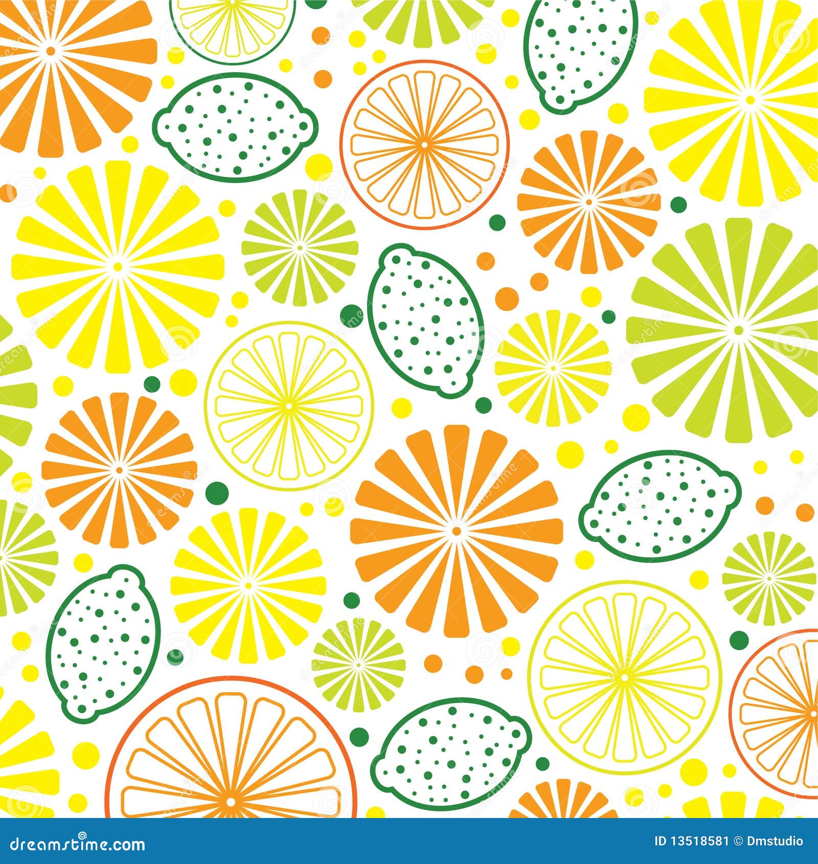 Citrus background stock vector. Illustration of orange - 13518581