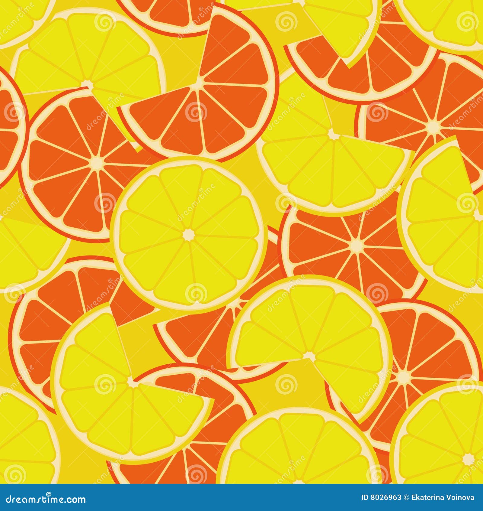 Citrus background stock vector. Illustration of fruit - 8026963