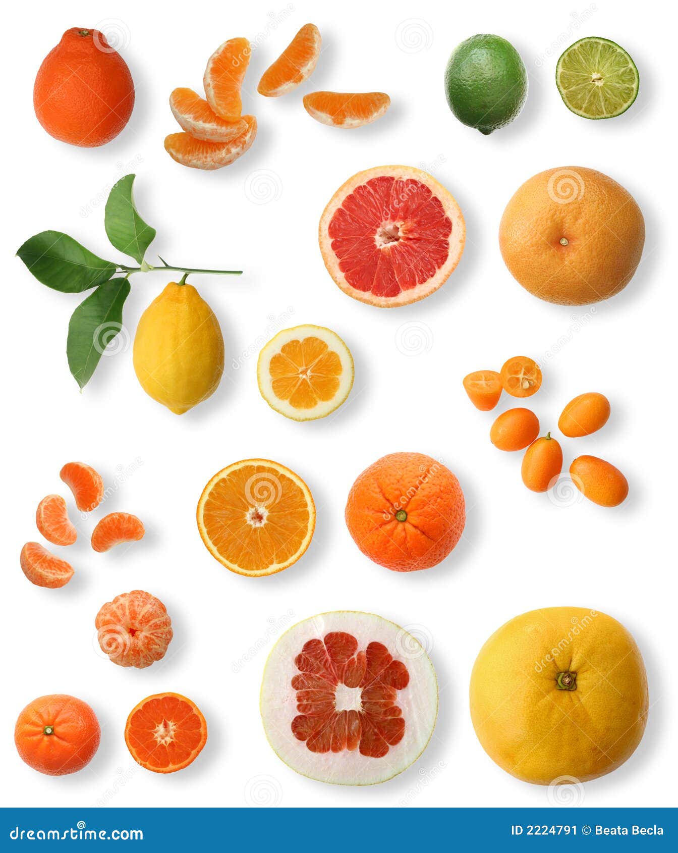Citrus collection stock image. Image of breakfast, healthy - 2224791
