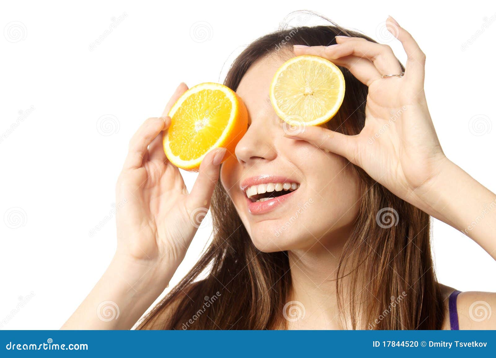 Citrus eyes stock photo. Image of isolated, fashion, healthy - 17844520