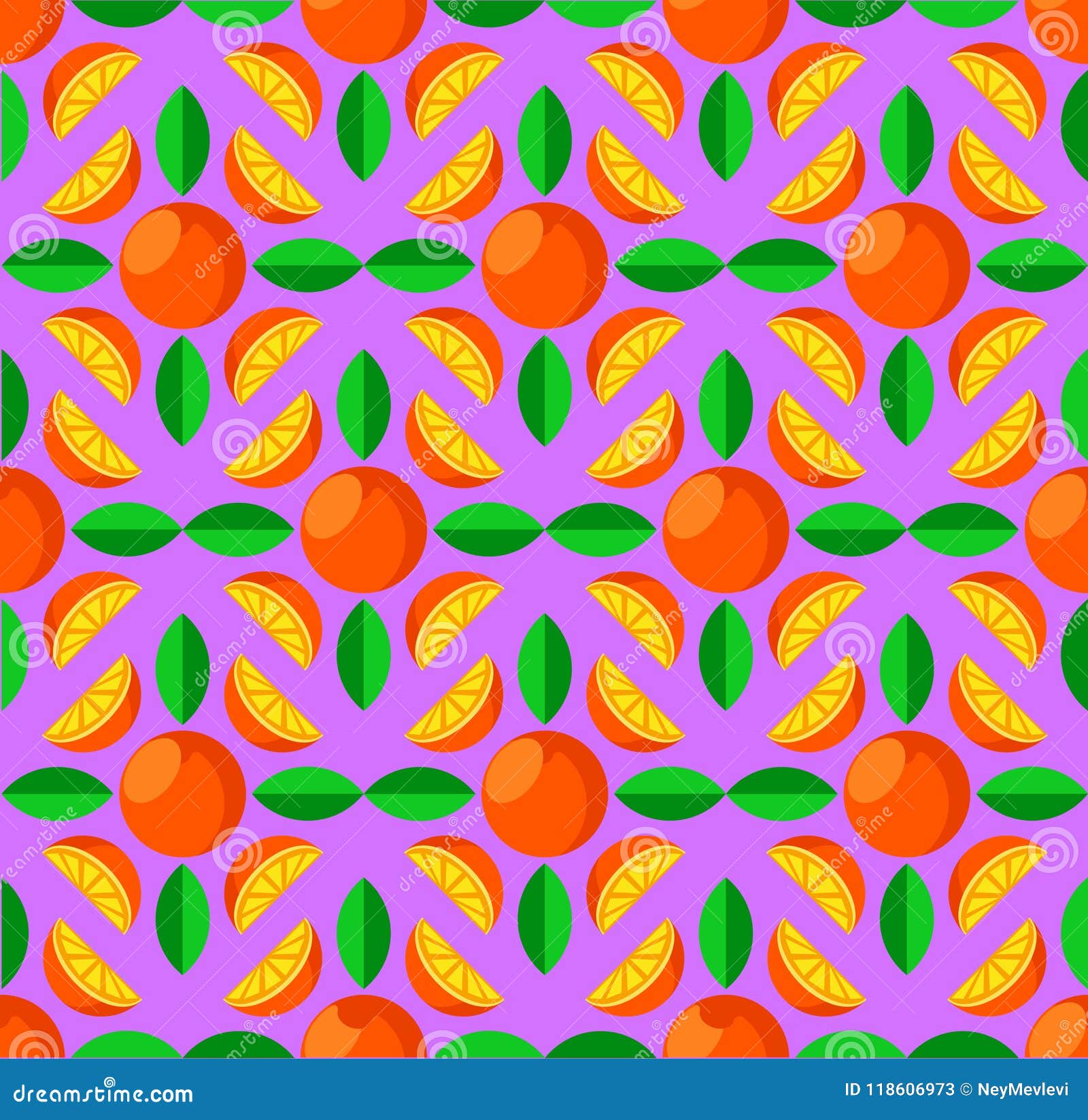 Citrus Fruit so Pattern Motif Stock Vector - Illustration of decoration ...