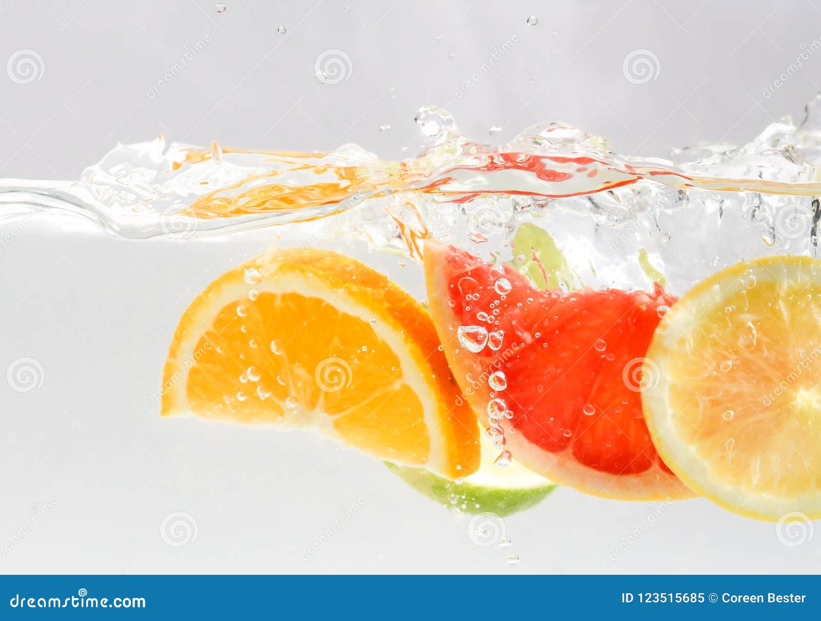 Citrus Fruit Splash stock image. Image of enjoying, splash - 123515685