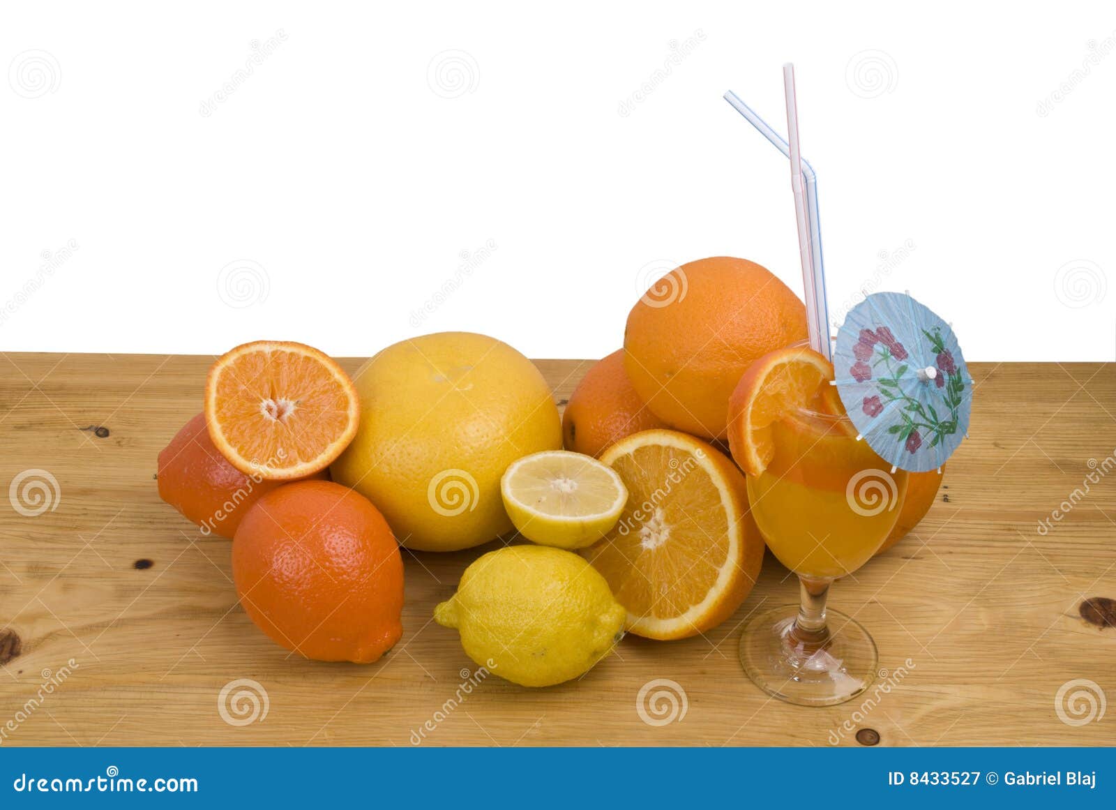 Tropical Citrus Fruit with Juice Drink Stock Image - Image of lemons ...
