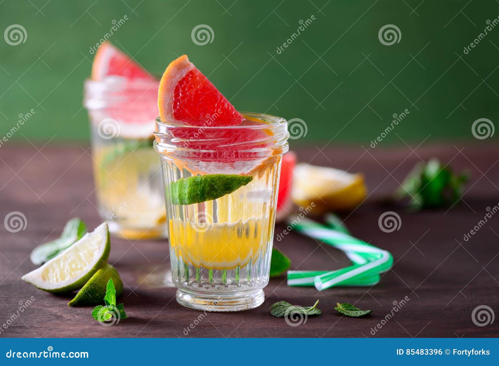 Citrus infused water stock photo. Image of lemonade, infused - 85483396