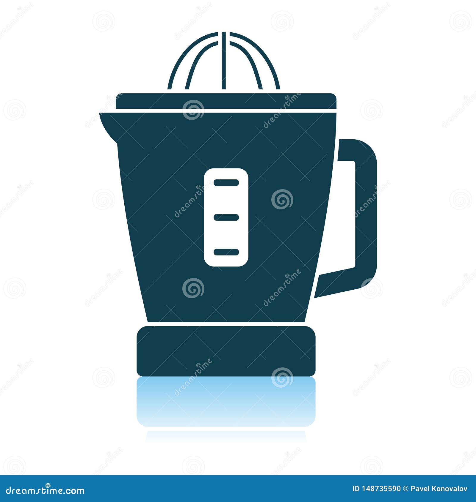 Citrus Juicer Machine Icon stock vector. Illustration of beverage ...